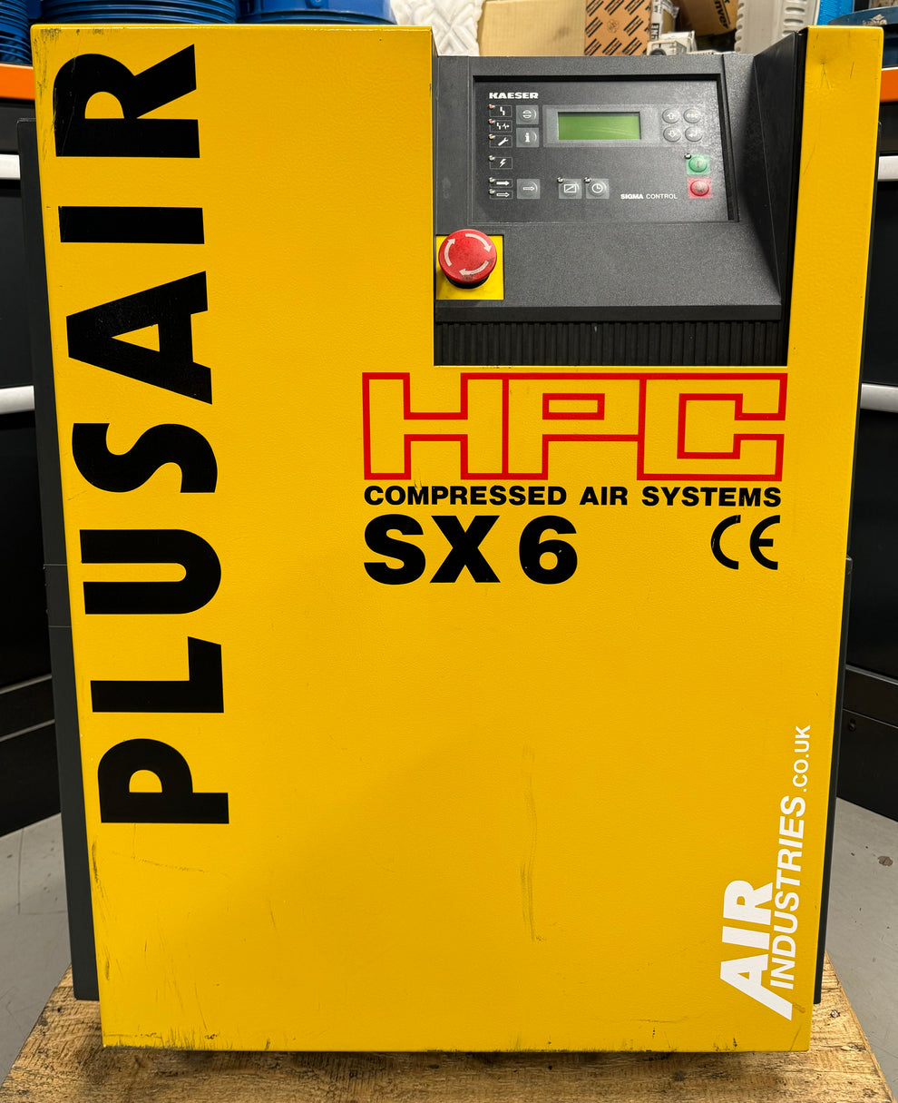 HPC / Kaeser SX6 Floor Mounted Rotary Screw Compressor (4.0Kw, 21CFM ...