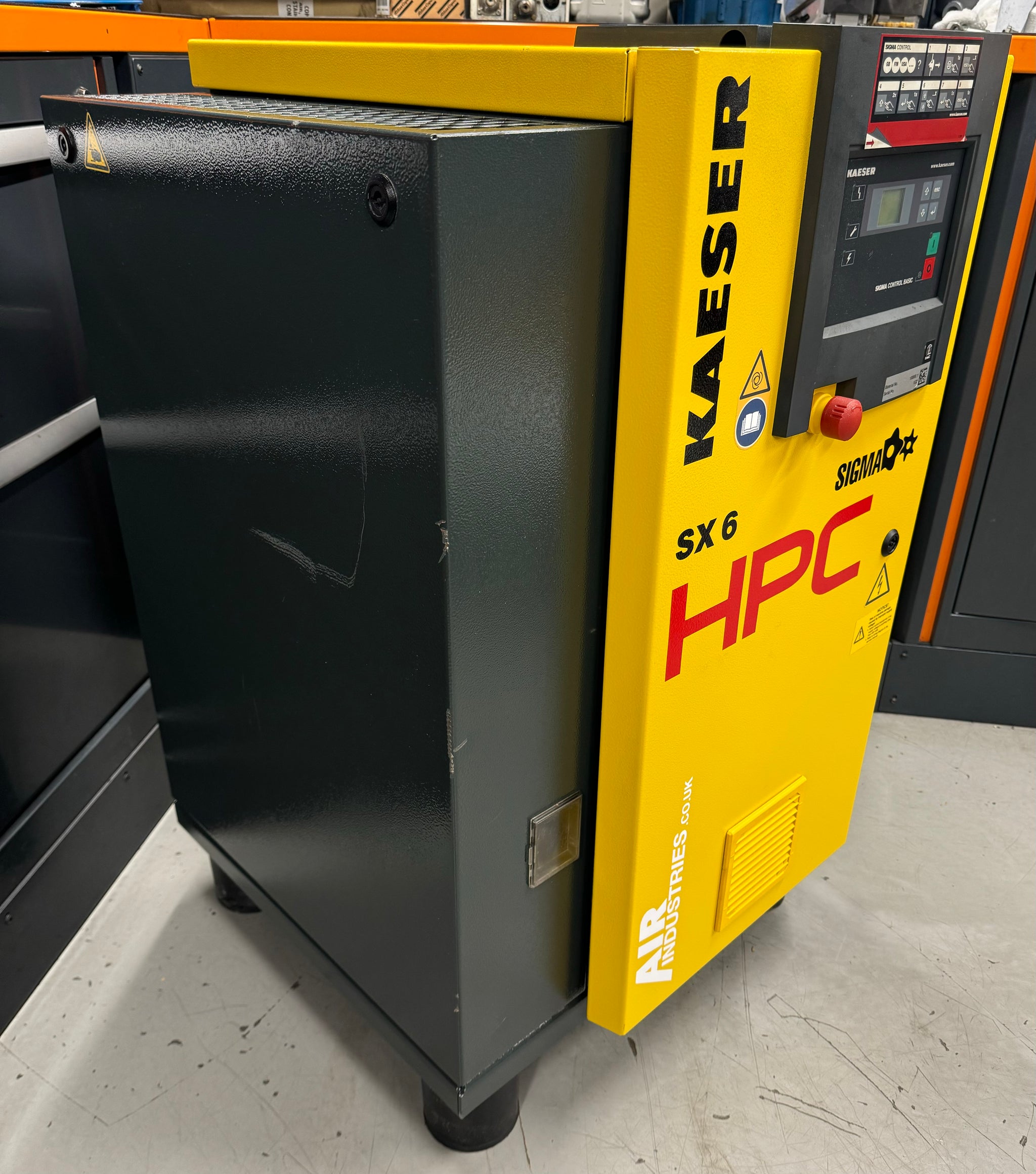 HPC / Kaeser SX6 Rotary Screw Compressor (4.0Kw, 17CFM, 11Bar, 159psi ...
