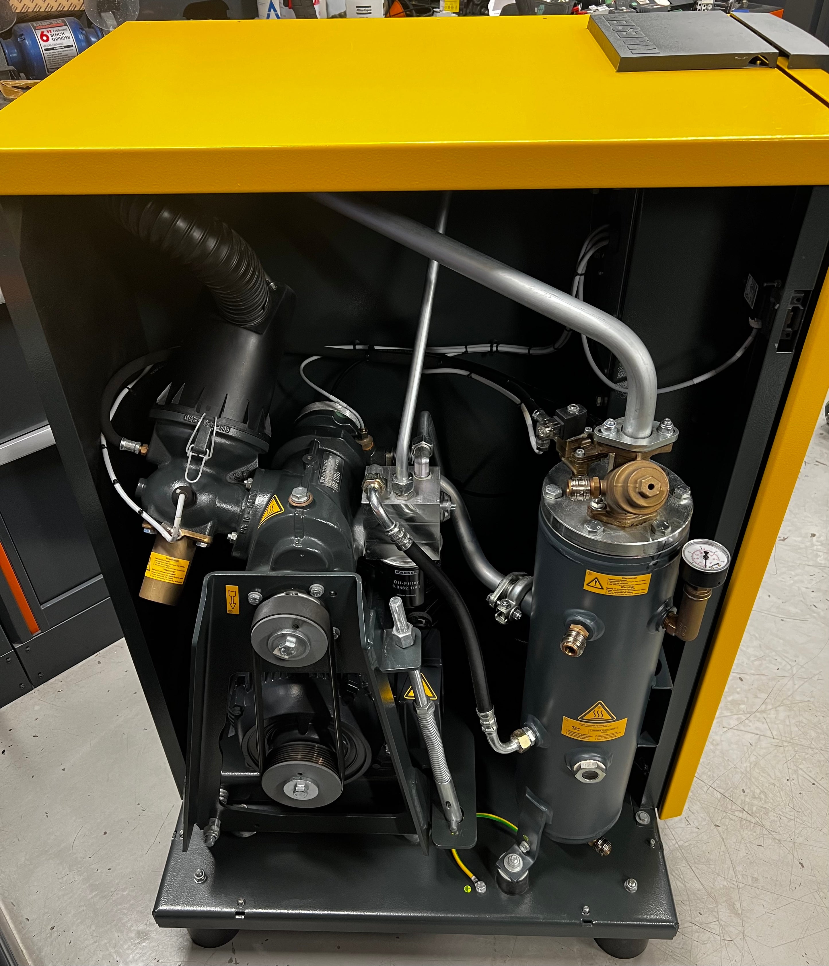 HPC / Kaeser SK22 Rotary Screw Compressor (11Kw, 15HP, 70CFM, 8Bar ...