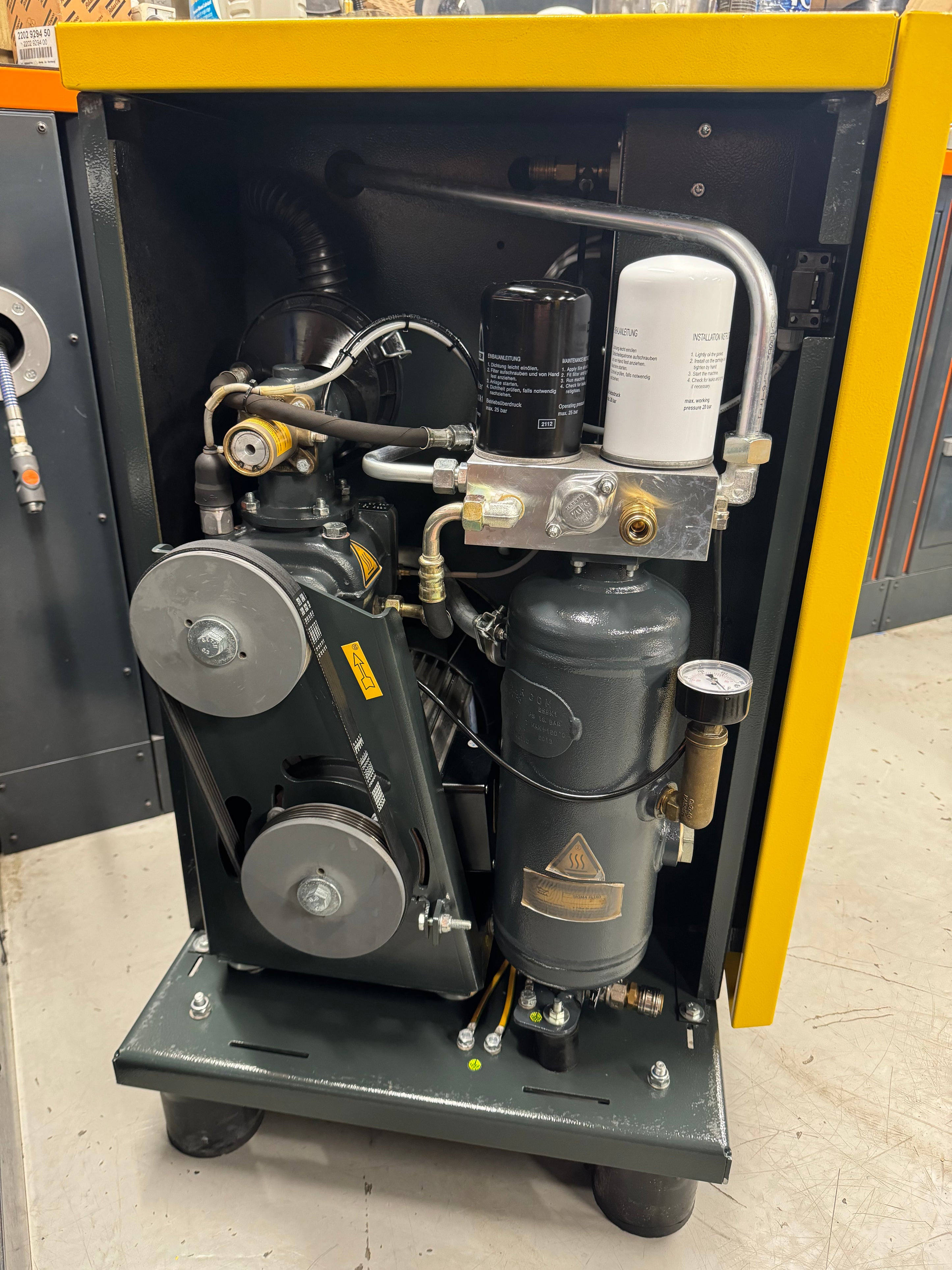 HPC / Kaeser SX6 Rotary Screw Compressor (4.0Kw, 17CFM, 11Bar, 159psi ...