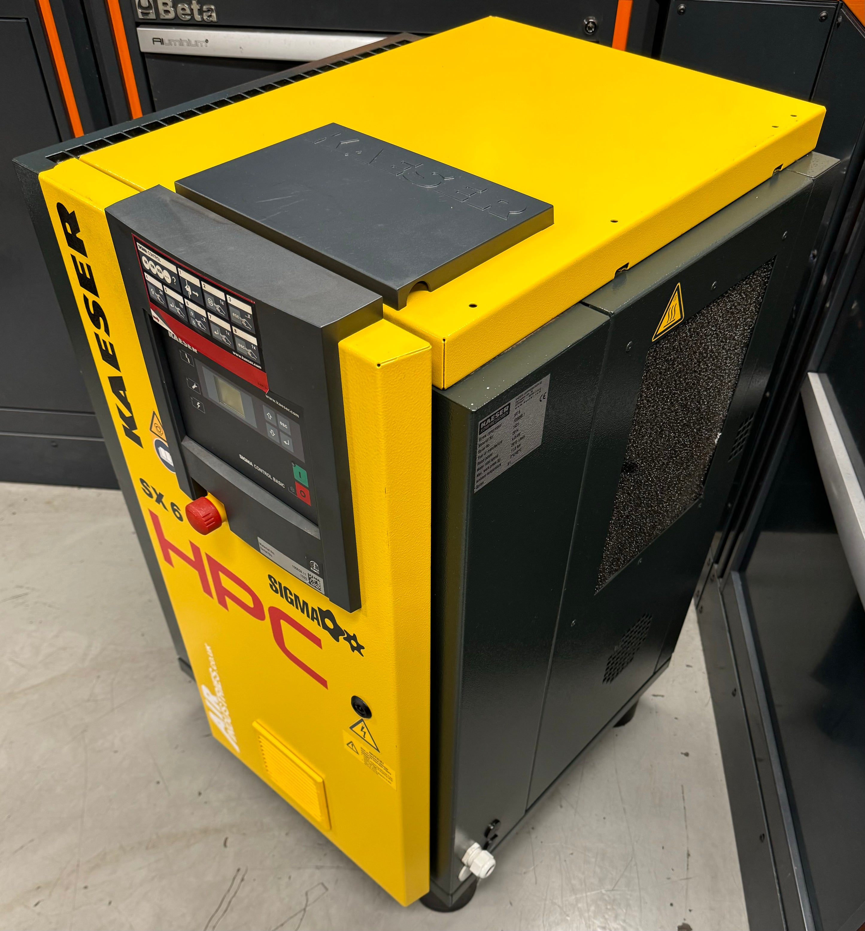 HPC / Kaeser SX6 Rotary Screw Compressor (4.0Kw, 17CFM, 11Bar, 159psi ...