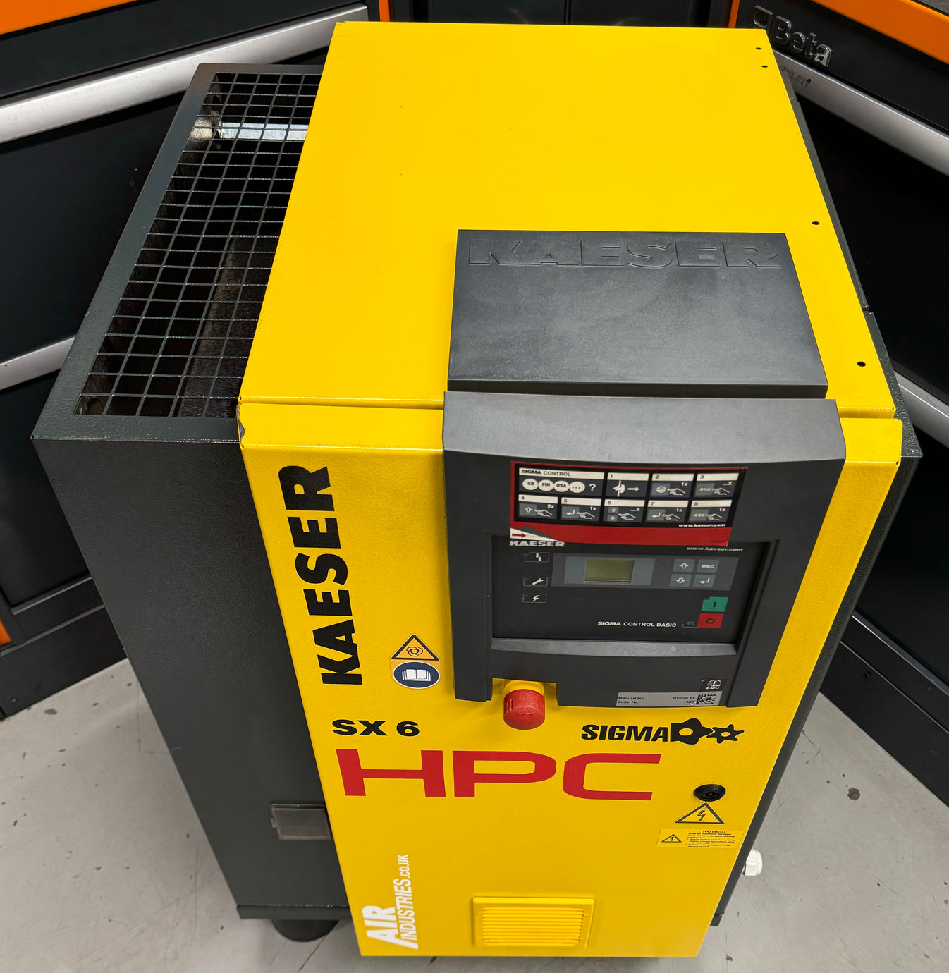 HPC / Kaeser SX6 Rotary Screw Compressor (4.0Kw, 17CFM, 11Bar, 159psi ...