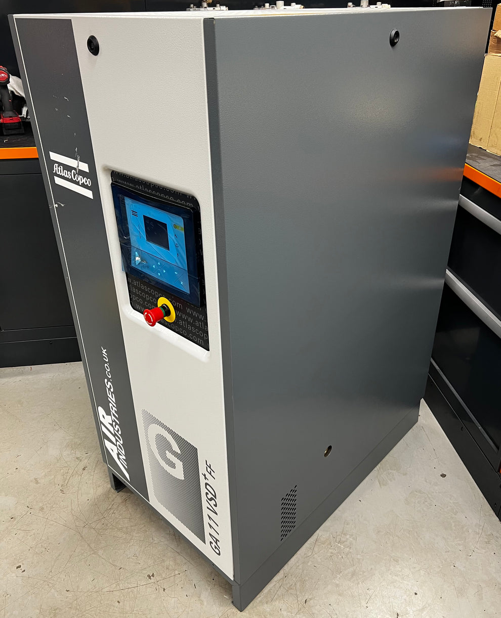 Atlas Copco GA11VSD+FF Variable Speed Rotary Screw Compressor + Dryer ...