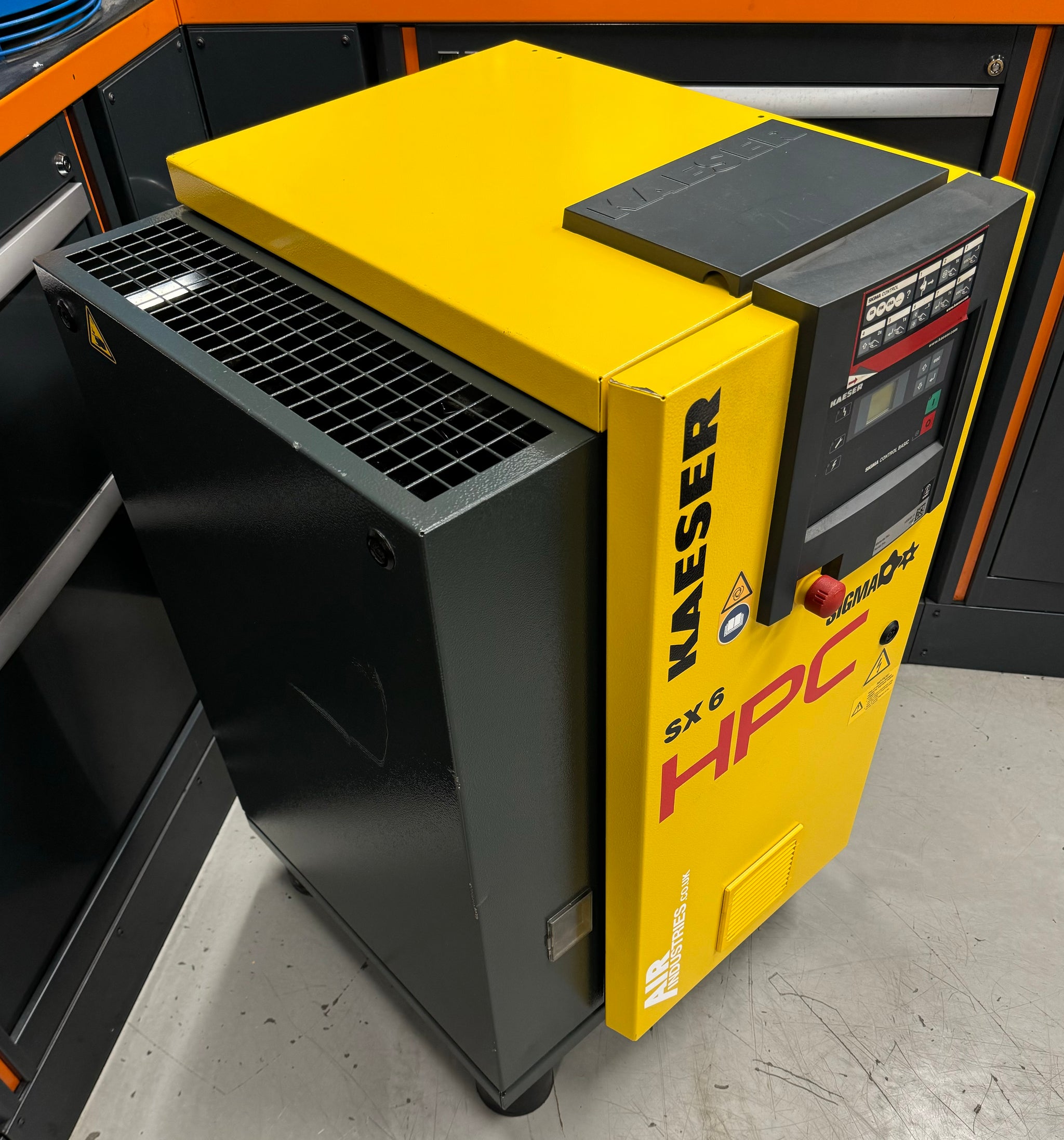 HPC / Kaeser SX6 Rotary Screw Compressor (4.0Kw, 17CFM, 11Bar, 159psi ...